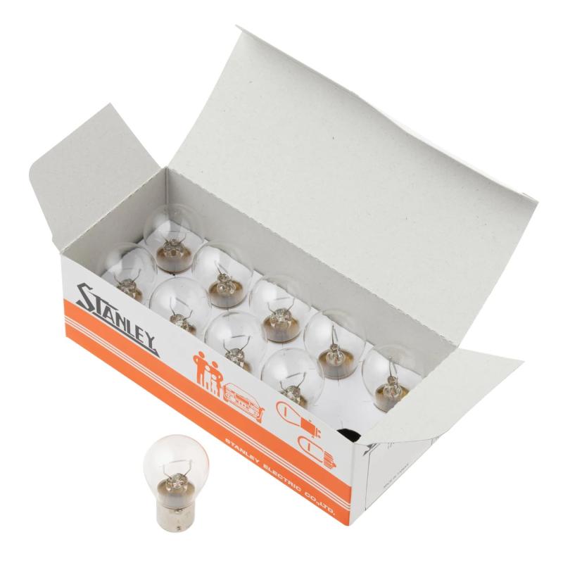 スタンレー電気(STANLEY) シングル球 12V23W 10個入 A4577A定格：12V23Wガラス球：S25口金：BA15s