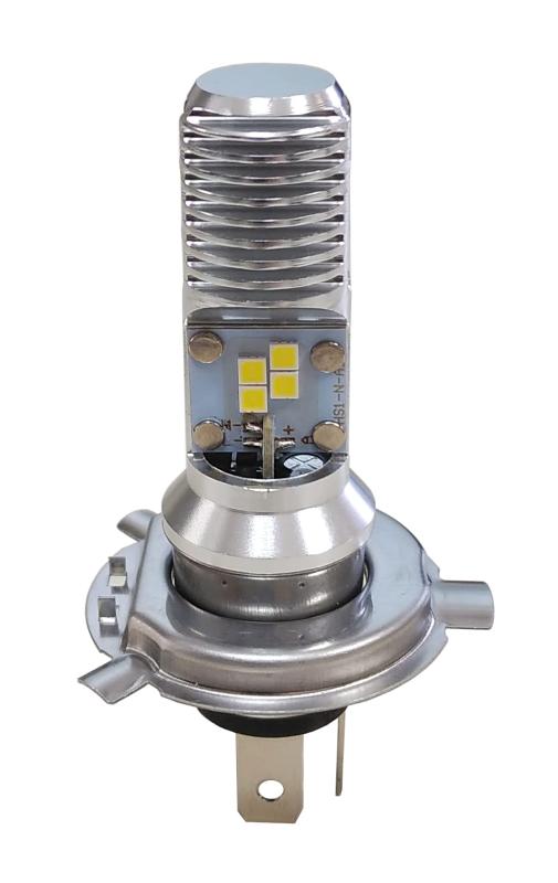 M&amp;Hマツシマ LEDヘッドライトバルブ PonLED(ポンレッド) HS1用 取付簡単 ポン付けタイプ PL161形状：HS1, PX43-T38 12v35/35w用原付・小型バイク用LEDヘッドライト電球12V用　消費電力 ハ...