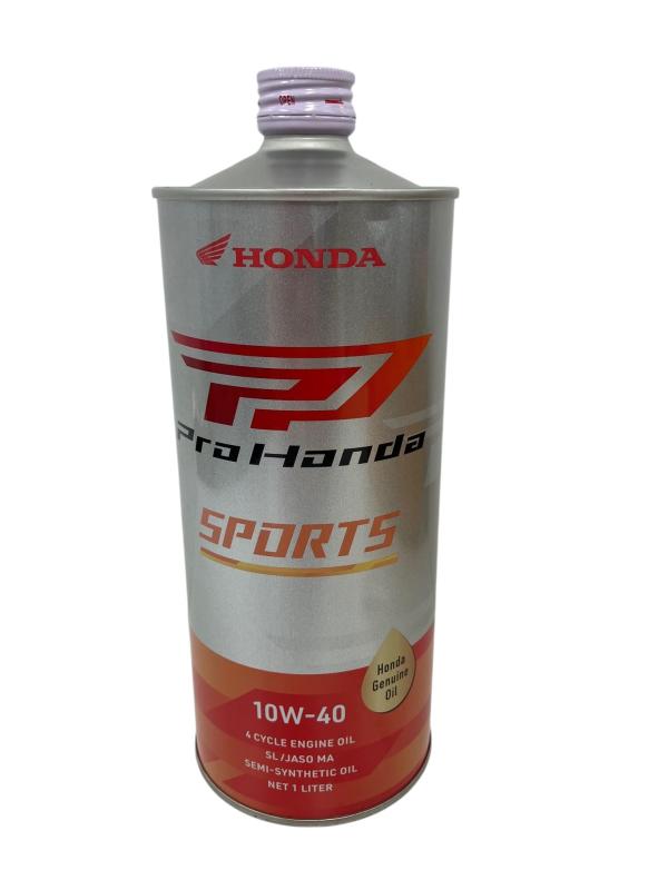ProHonda SPORTS SL MA 10W40 1L二輪用Honda純正オイルがリニューアル。「Pro Honda」ブランドに一新