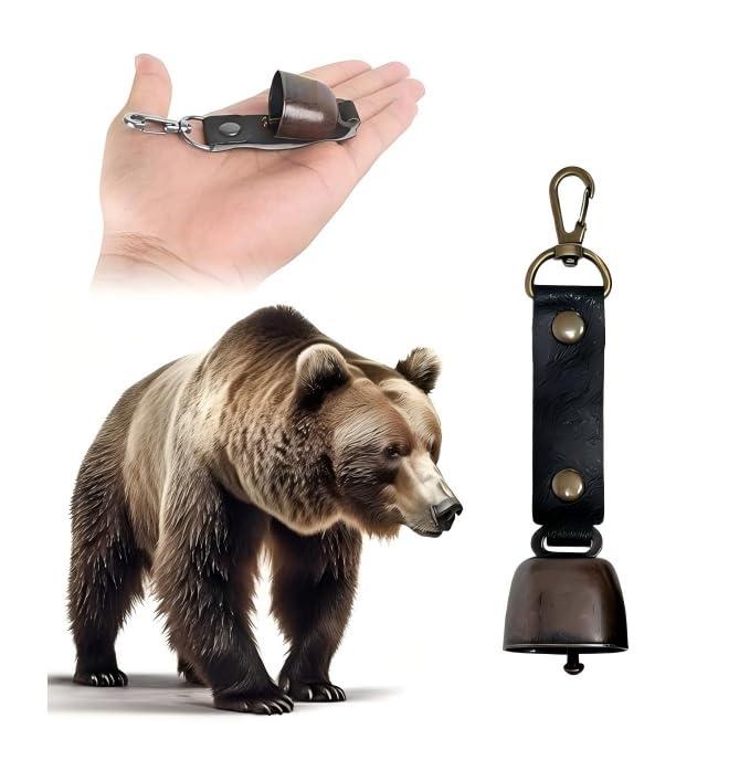 熊鈴 熊よけ鈴 消音機能付き 軽量 熊対策 熊よけベル 熊よけグッズ 登山 ハイキング トレッキング くまよけグッズ熊鈴自分の存在を周囲にアピールして熊との遭遇を回避するのに役立つ熊よけ鈴。遠くまで響くやさしい音色のベルで熊に存在を知らせて...