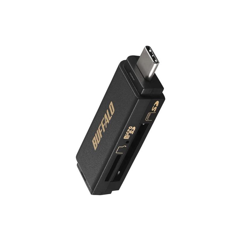 USB3.2 Type-C 接続 ポータブルカードリーダー SDXC/S/SD/M/RS-M/microSDXC/microS/microSD/UHS-I 対応 iPhone 16 / 16 Pro / 15 / 15 Pro/iPad ス...