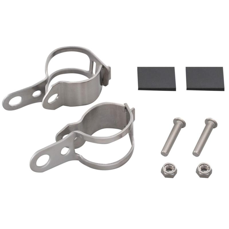 デイトナ(Daya) バイク用 ウインカー取付 フォーククランプ 30~39mm ステンレス製 2個 ウインカー取付バンド 68075用途フロントフォークにウィンカーを取付るためのクランプ仕様1フロントフォーク径Φ30-Φ39に対応仕様2ス...