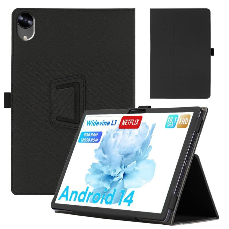For LPad1 / WPad5 ケース 2024初登場 10.1インチケース 360°全面保護 スタンド機能 多視角調整 ペンホルダー付き 磁気吸引 衝撃吸収 擦り傷防止 耐汚れ 持ち運びに便利なハン💻対応機種： LPa...