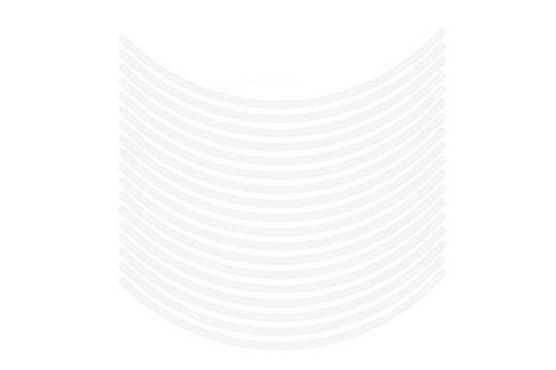 エムディーエフ(MDF) リムストライプ ソリッドタイプ ホワイト 文字なし 無地 6mm幅 13&amp;14インチ RIM-6M-WH-13&amp;14N汎用品 二輪車用リムサイズ:13&amp;14インチカラー:ソリッドタイプ ホワ...