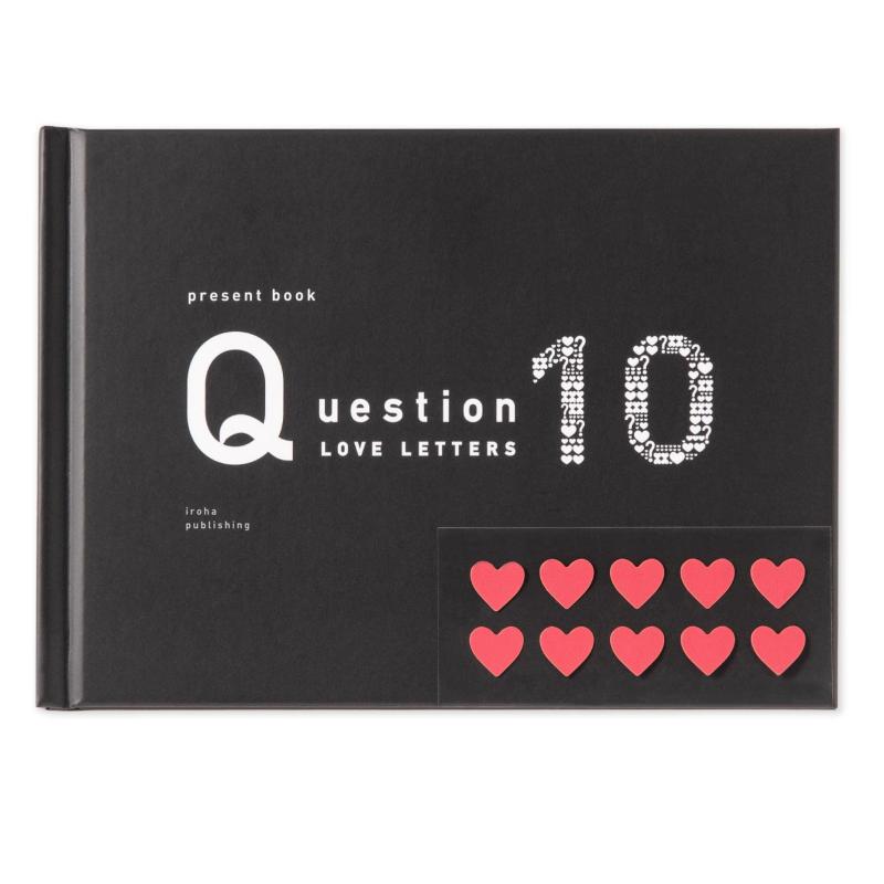 いろは出版(Iroha Publishing) present book Question LOVE LETTERS 10blackQLL-02セット内容 本体×1 透明スリーブ×1 ハートシール×1シート(10枚)サイズ 縦104mm 横...