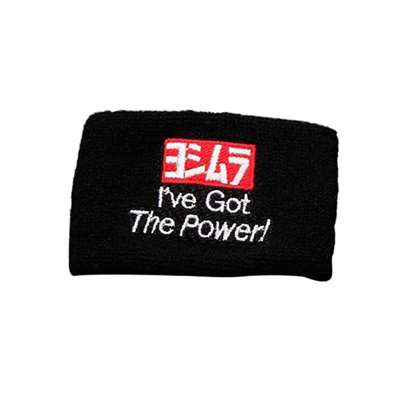 ヨシムラ(IMURA) リザーバータンクバンド黒(I've Got The Power)903-219-1200製品サイズ：約W75mm x H50mm色：黒　　　ロゴ：I've Got The Power特徴マスターシリンダーリザーバータ...