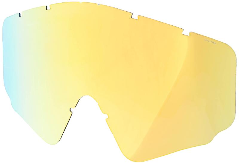 [スワンズ] 日本製 ダートゴーグル スペアレンズ L-RUSH-M FOR フラッシュオレンジミラー×スモークレンズ MX-RUSH専用PETミラーレンズrush専用petミラーレンズ可視光線透過率:21%レンズカラー:フラッシュオレンジ...