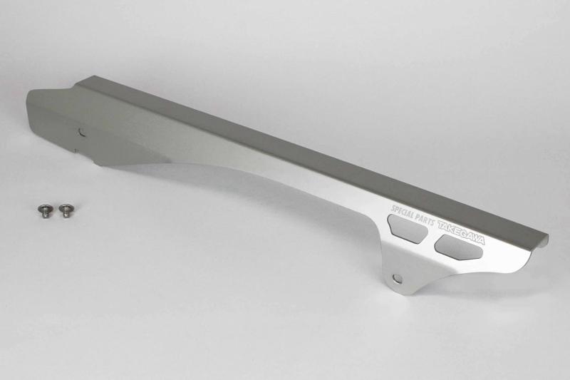 (TAKEGAWA) アルミチェーンガード ノーマルスイングアーム用 スーパーカブ/クロスカブ 09-09-0084アルミ製チェーンガード純正とは異なるシャープなデザインノーマルスイングアーム用