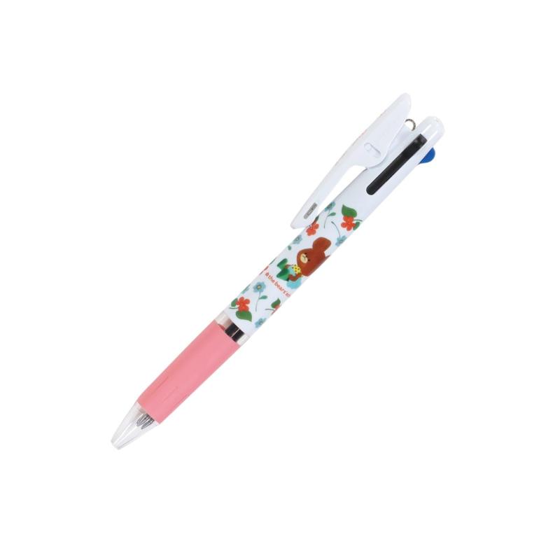 ビーエスエス くまのがっこう 3色ボールペン ジェットストリーム 0.5 EC053Aサイズ約H144×W12×D19mmインク色黒・赤・青替芯SXR-80-38/SXR-80-05/SXR-80-07/SXR-80-10特長優れた速乾性、...