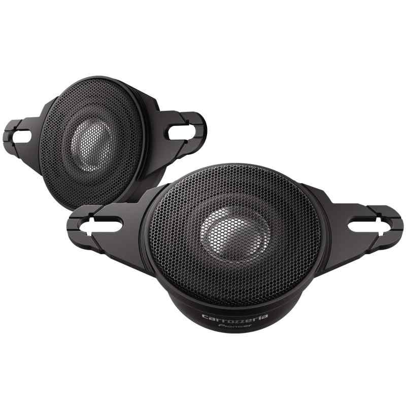 スピーカー TS-T746 チューンアップトゥイーター ハイレゾ対応 カロッツェリア透明感と伸びのある高域を実現しハイレゾ音源を忠実に再生する、純正ダッシュボード取付けタイプのチューンアップトゥイータースピーカー構成：4cm アルミニウム合...