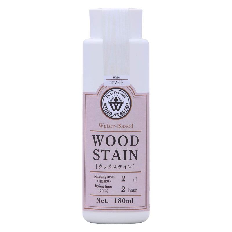 和信ペイント(Washi Paint) ウッドステイン 180ml ホワイト WS-01 水性 ウッドアトリエ 着色剤 木目を生かす 日本製 4965405612400内容量:180ml色:ホワイト塗り面積(1回塗):約2m2、乾燥時間(2...