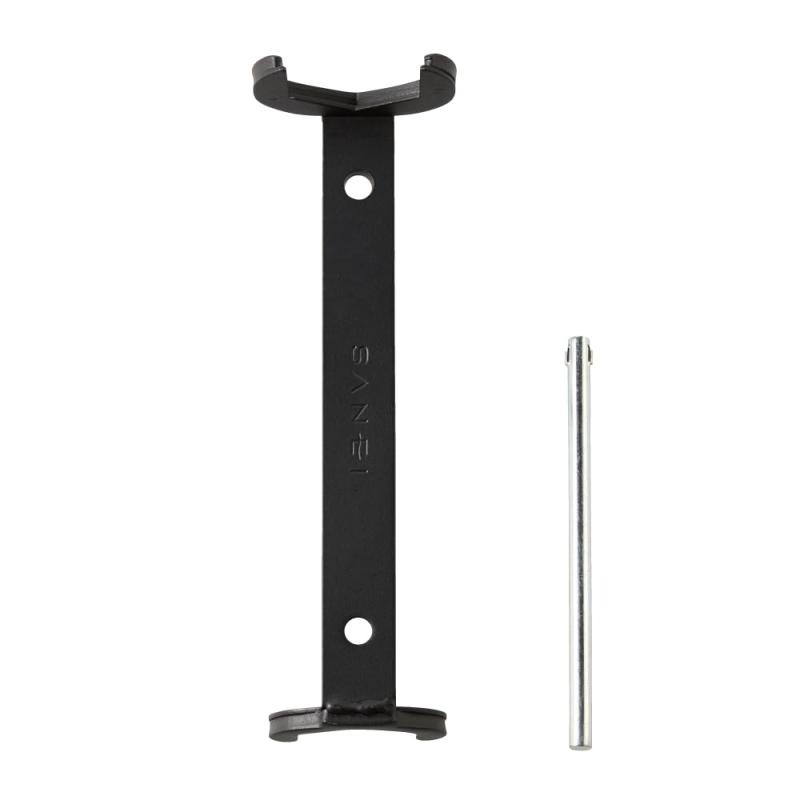 SANEI(サンエイ) ナット締付工具 対辺約46mm/38mm用 ワンホール混合栓のロックナットの取外し・締付に R3550洗面用シングルスプレー混合栓(対辺約46mmと38mm)のロックナットをまわす時に使用するレンチです。長さ216m...