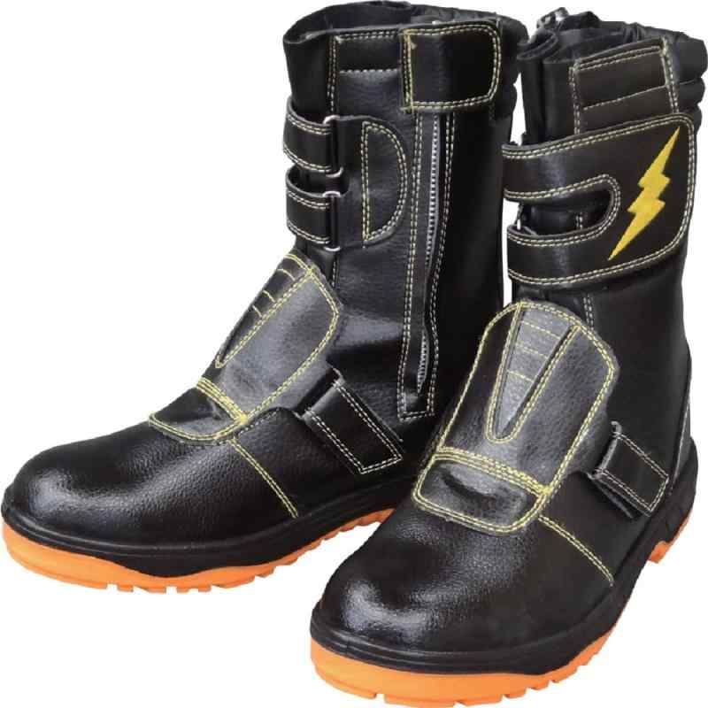 福山ゴム 耐油・帯電防止ハイカット安全靴 キャプテンプロセフティー3 ブラック 28.0cm色:ブラックサイズ:28.0ソール:モールド底（ウレタン）