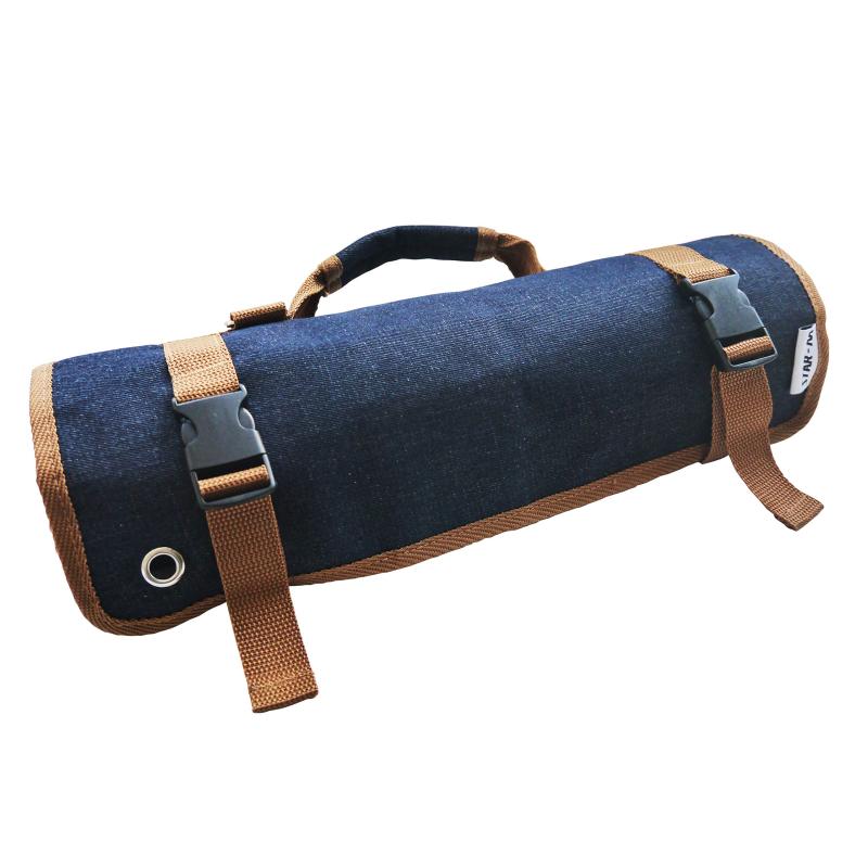 スターエム(STAR-M) ドリルロールバッグ ネイビー 19ポケット 7000開口寸法:660×380mm仕様:19ポケット、刃先保護カバー、Dフック、ハトメ(内径10mm)付き特徴:丈夫で柔軟性に優れたデニム素材を採用濡れた状態...