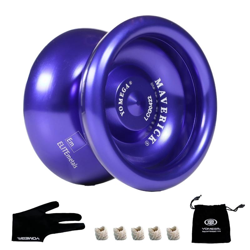 Maverick - Professional Aluminum Metal Yoyo for Kids and Beginners with C Size Ball Bearing for Advanced yo yo Tricks an...