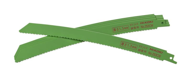 湾曲セーバソーブレード レシプロソーブレード No.253CW(全長250mm)(5入り) 0033-4744切断目安:厚さ3mm以上適用管財:極厚・ステンレス管材等重作業用山数:10~14山(インチ)コンビネーションブレード形状:湾曲刃先...
