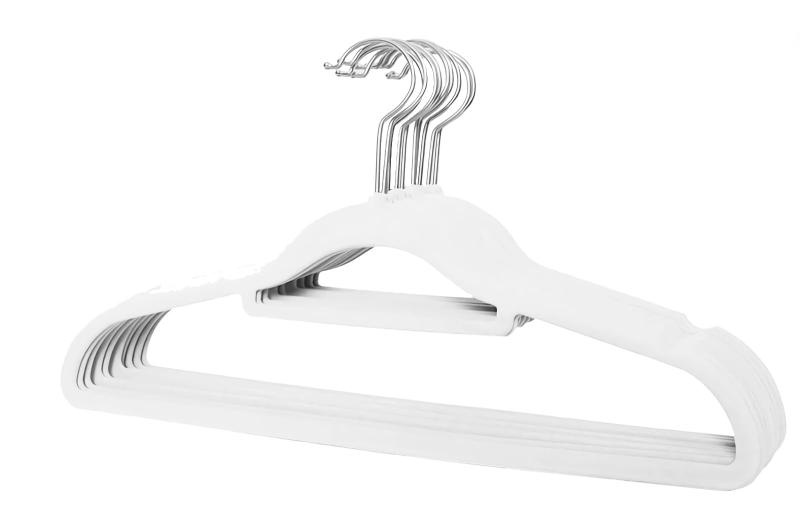 HOSUR ハンガー すべらない ベルベット製 滑らないハンガー