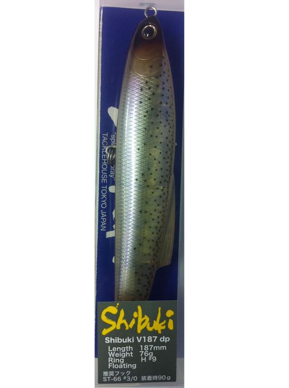 タックルハウス(TackleHouse) ミノー シブキ dp 187mm 76g フローティング V187dp ルアー