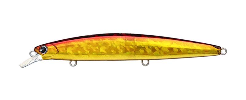 アムズデザイン(Ima) Jetty 135S (ジェッティー) アカキン #JT135S-005全長:135mm 重量:26gタイプ:シンキング レンジ:50-200cmアクション:ウォブンロール フック:#4リング:#3