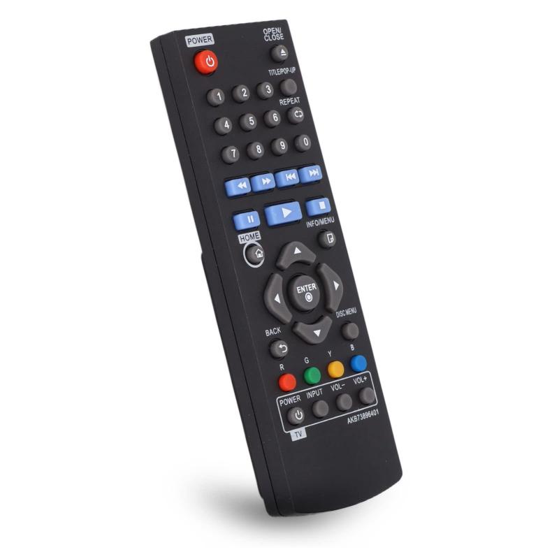 DVDプレーヤーのリモート交換、AKB75095308 リモートコントローラー、 BP340 BP135 BP33 BP300 BP135 BP145 BP155 BP175 BP255 BP350BPM25に対応使いやすさ：操作と使用が簡...