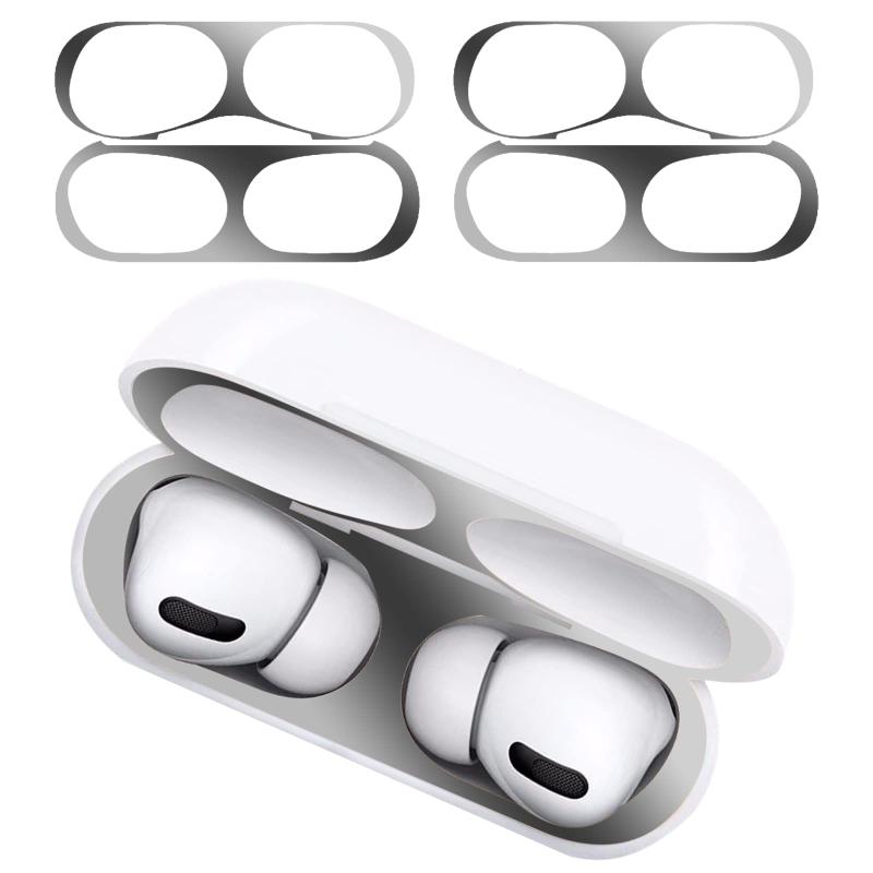 AirPods Pro 2 ダストガード エアーポッズプロ(2023/2022/2019)シール金属汚れ防止 プロ AirPods Pro ガードカバー 極薄18K メッキ 埃 ほこり 砂鉄 侵入防止 防塵対応機種しいモデルAirPods ...