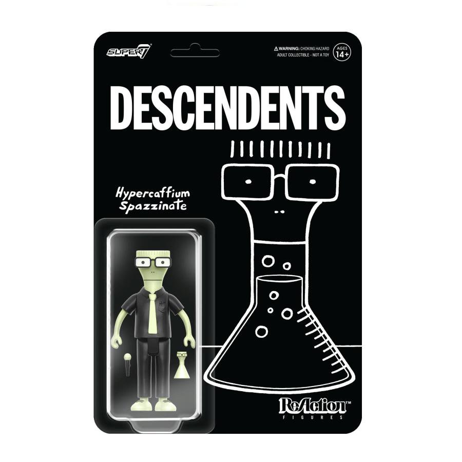 Descendents ReAction FigureMilo (Hypercaffium Spazzinate)The punk rock collab of Super7 x Descendents continues with the...