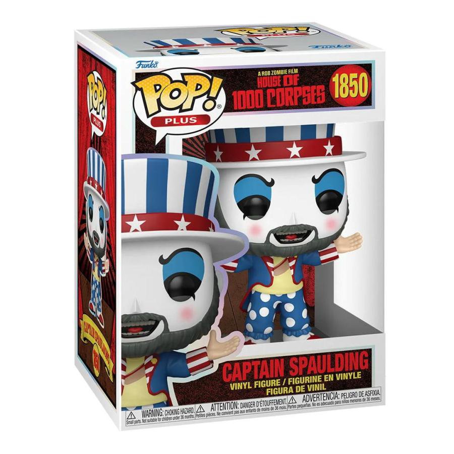 House of 1000 Corpses Captain Spaulding Funko Pop! Vinyl Figure Plus #18502003年公開、ヘヴィ・ロック界の巨匠ロブ・ゾンビがメガホンをとった、狂気の殺人鬼一家が繰り...