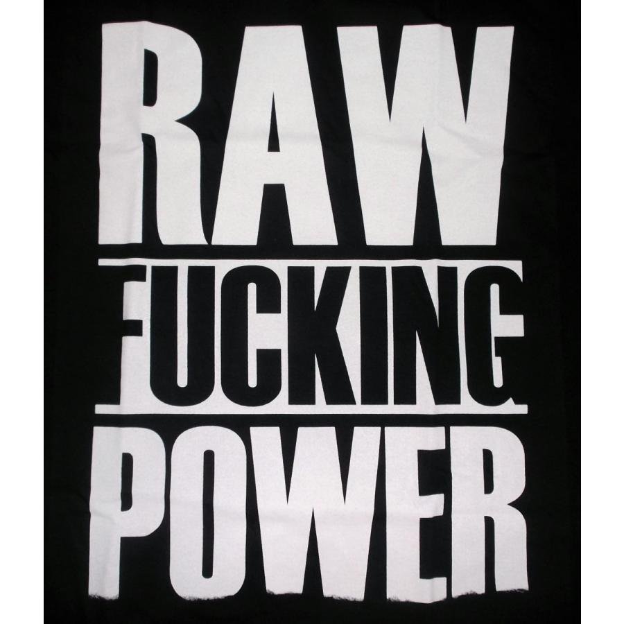 Iggy & TheStooges RAW POWER TEE 黒 正規品米国はデトロイトにて1969年に発生した、MC5と並ぶ轟音ガレージバンド、イギー & ザ・ストゥージズのTシャツ「THE SAINT MENS TEE」です。ザ・スト...