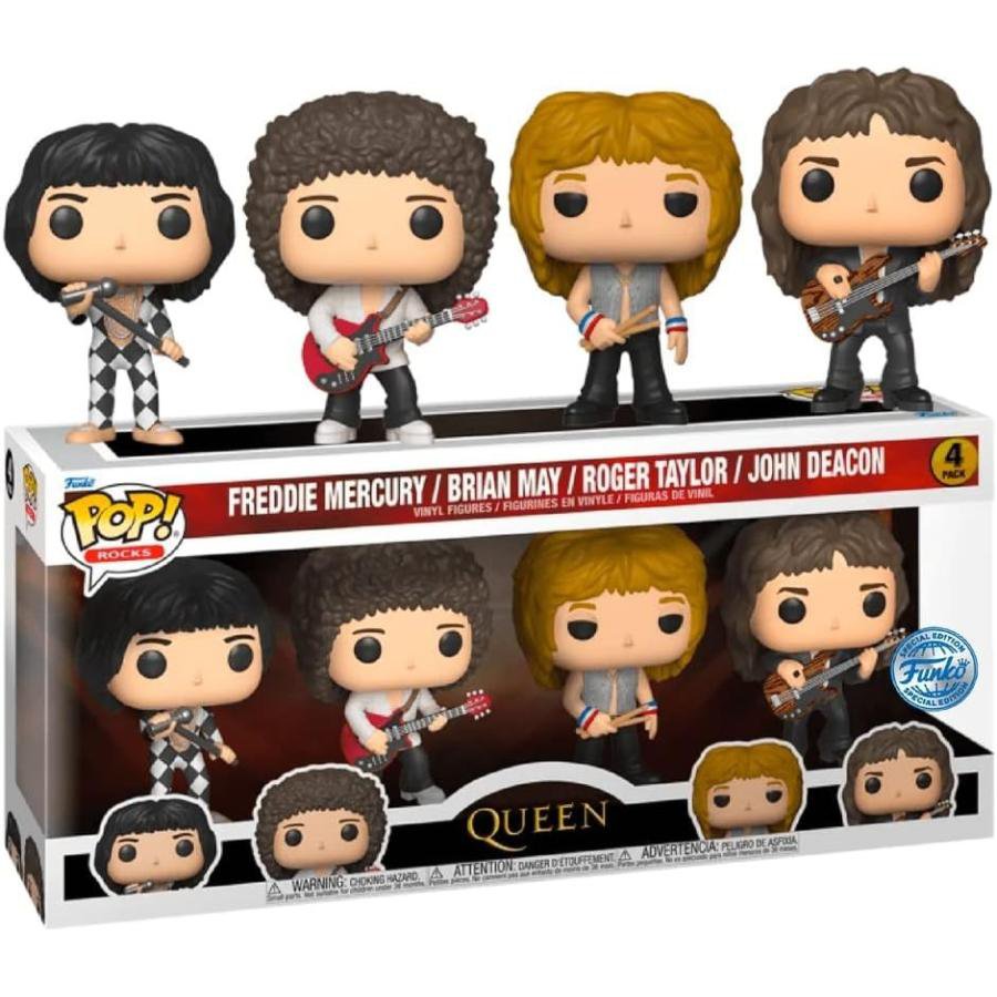 ※BOX入り・4体の価格です。QUEEN - POP! Set of 4 -Bring down the house with Queen! Create an unforgettable music experience when you...