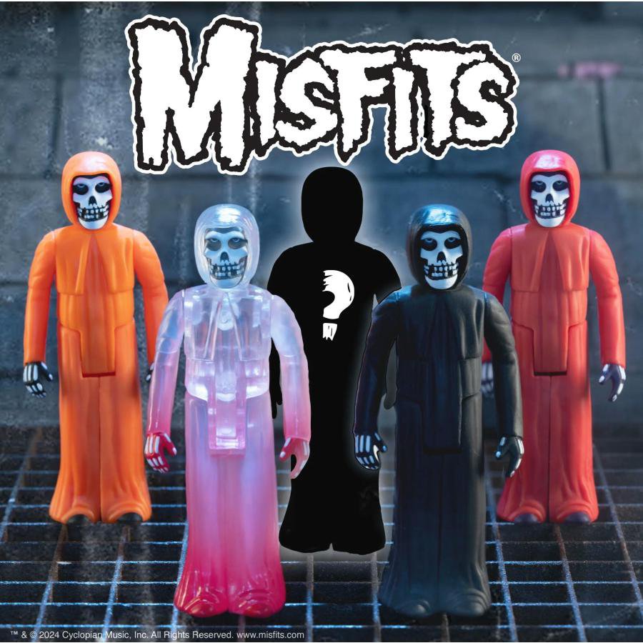 ※BOX入り・一体の価格です。Misfits ReAction Figure - Individual Blind Boxあえてチープでどこか懐かしく感じるレトロテイスト溢れるカラーリングと造形でホラーパンク/USHCの重鎮、ミスフィッツの...