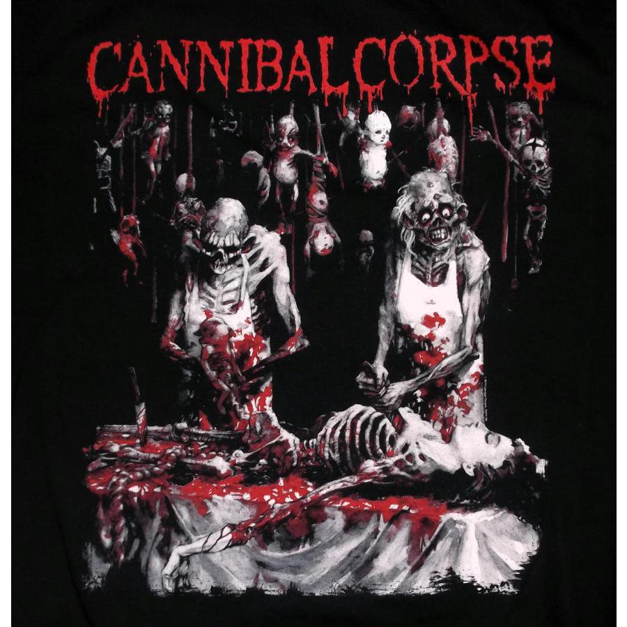 CANNIBAL CORPSE , BUTCHERED AT BIRTH TEE 正規品90年代初頭より、USデスメタルシーンの創生期を支えてきた、「カンニバル・コープス」のTシャツ「BUTCHERED AT BIRTH 」です。デスメタル...