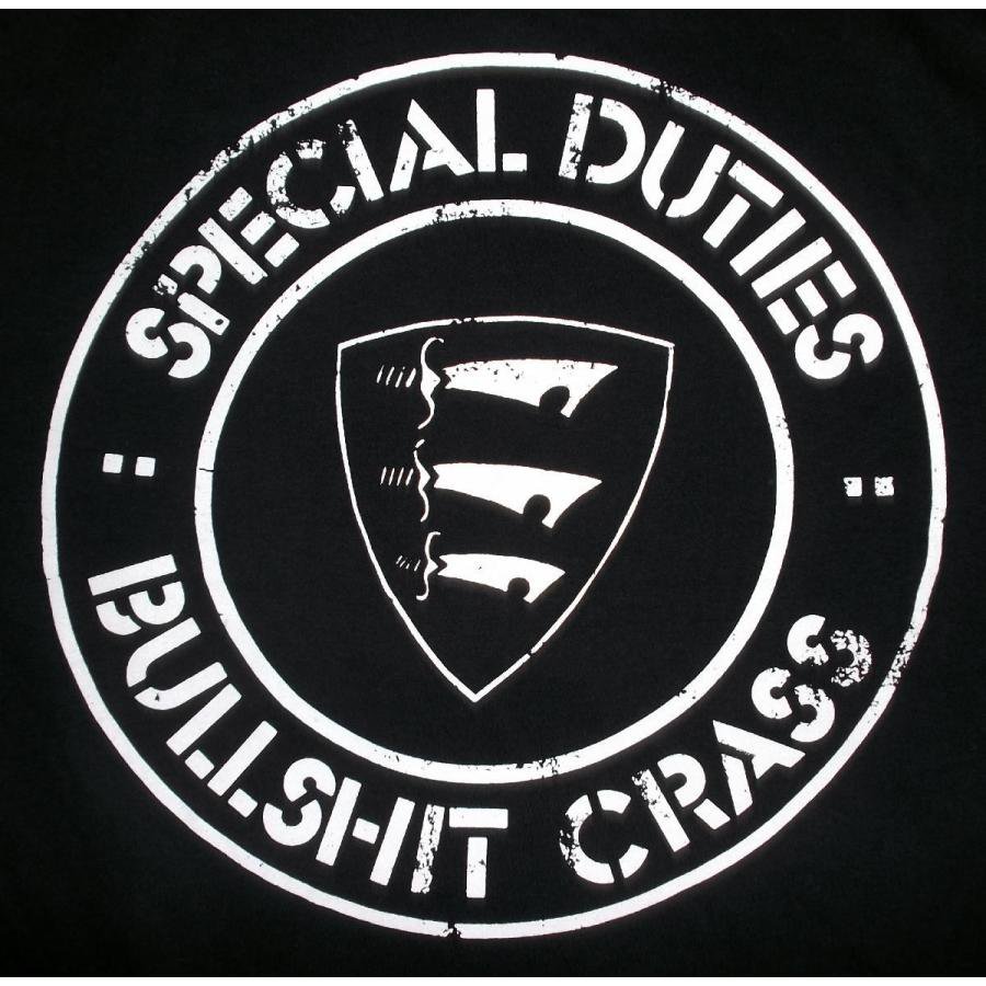 SPECIAL DUTIES :BULLSHIT CRASS T-Shirts 黒 /正規品Punk Rock band from Colchester, Essex, England, UKThe Adverts,The CLASH, B...