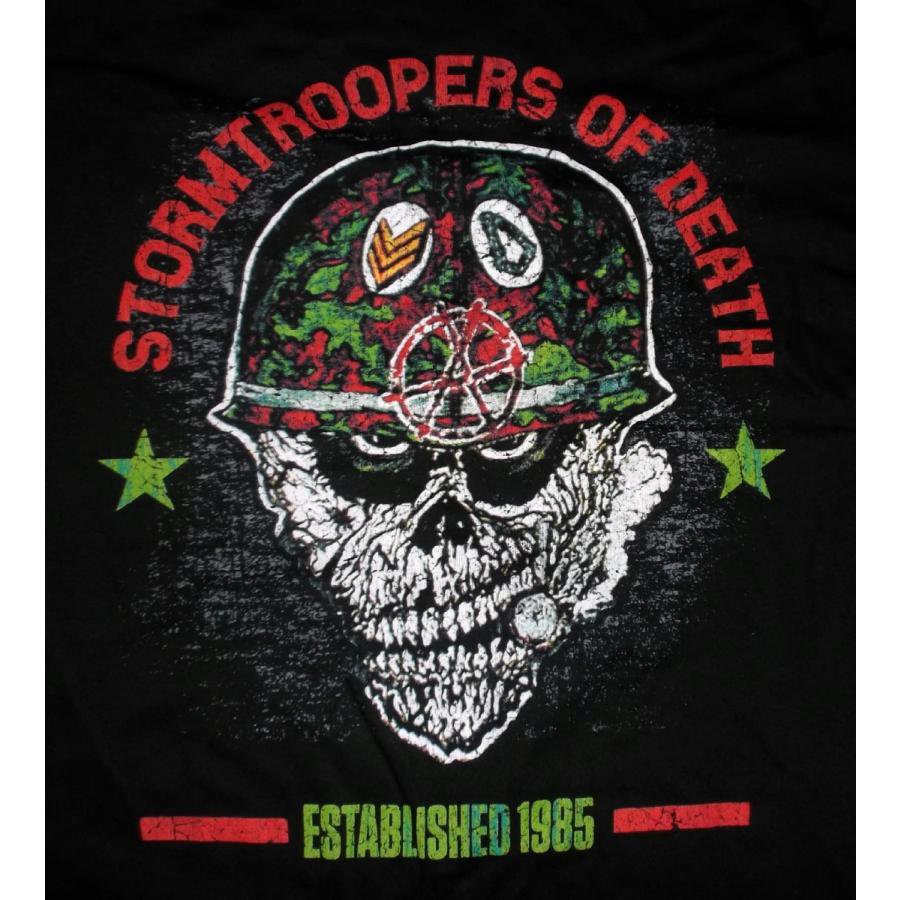 S.O.D. -Speak English Or Die T-SHIRTS 正規品　アンスラックスのドラマー・Charlie Benante、元アンスラックスのベーシスト・Dan Lilkerに、HCバンド、PsychosのBilly Mi...