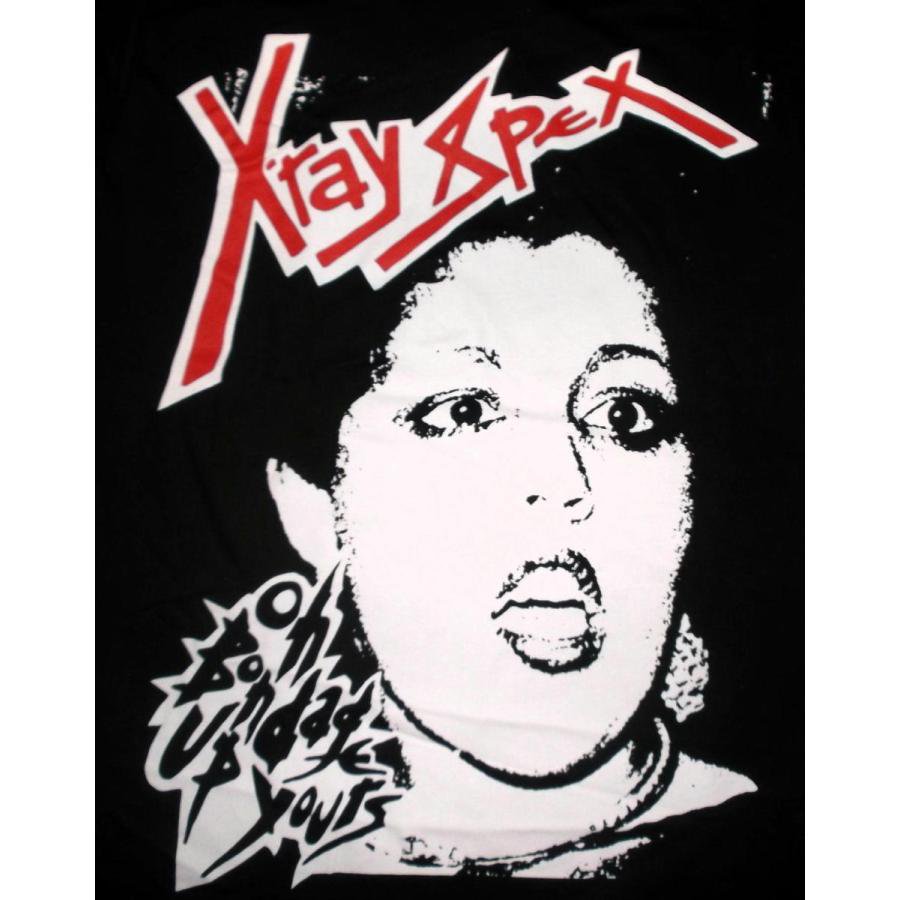 X-RAY SPEX UNISEX TEE: OH BONDAGE /正規品Sex Pistolsのライヴに影響を受けたPoly Styrene（Vo.）が、1976年に結成したで結成、特徴ある女性ヴォーカルのポーリーにブロウするサックス、...