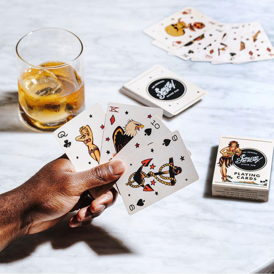 SAILOR JERRY OFFICIAL PLAYING CARDS/トランプAll hands on deck! Especially if it’s this Sailor Jerry deck of cards,all dresse...