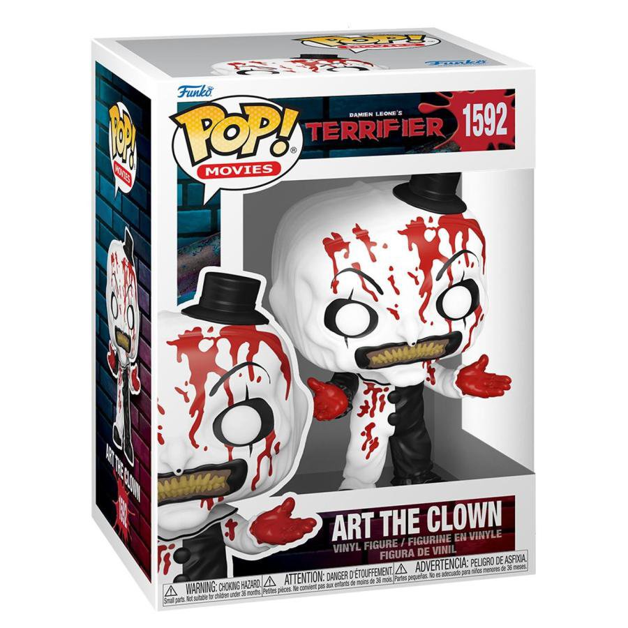 テリファー アート・ザ・クラウン フィギュア Terrifier 2 Art the Clown Bloody Funko Pop! Terrifier 2 Art the Clown Bloody Funko Pop! Vinyl Fig...