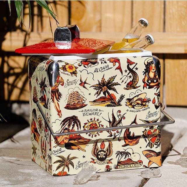 SAILOR JERRY OFFICIAL RETRO COOLERWe don't care what you're drinking, as long as you can bring it with you and keep it c...