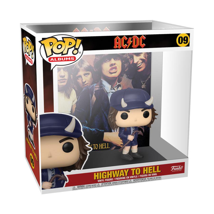 ポップで可愛くLet There Be Rock!!Wacky Wobblerで有名なFUNKO社より、AC/DCの1979年に発表したアルバム「Highway to Hell」を背景に フロントマン Angus Young がフィギュアで...