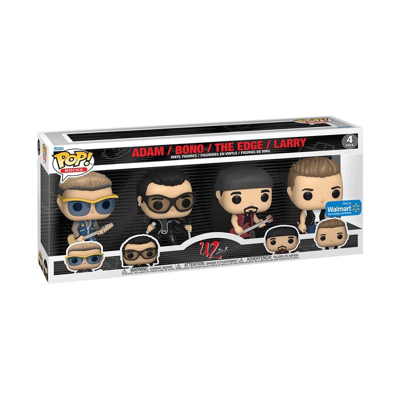 U2 : POP! ADAM, BONO, THE EDGE, LARRY 4-PACKTune in and channel the pulsing, driving beats of U2’s Zoo TV Tour (1993) wi...