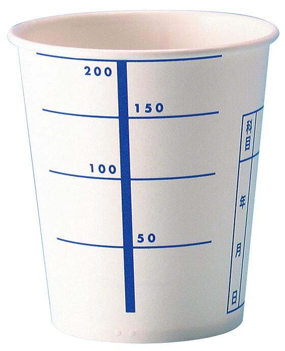 【仕様】 ・サイズ：（口径×高さ）φ73×80mm ・目盛：（内）150ml目盛／50ml目盛ごと　（外）200ml目盛／50ml目盛ごと ・満杯容量：210ml ・記入欄：月日、科目、氏名 返品・交換・キャンセルについて