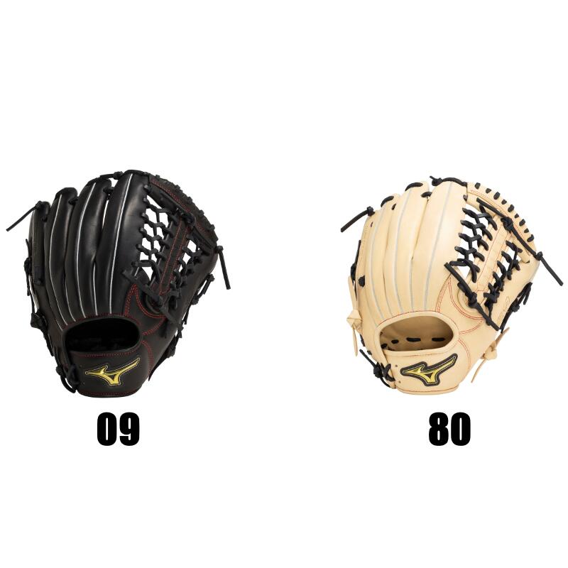 メーカー：MIZUNO カテゴリ：ソフトボール 種別：ソフトボールグラブ 商品名：ソフトボール用MZ Softer(エムジーソフター)【オールラウンド用／サイズ12】 品番：1AJGS90820 カラー 09H左投：ブラック・80H左投：ブ...