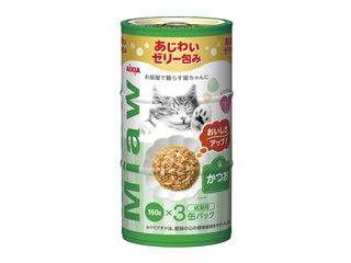 かつお・鶏肉をミックスした白身ベースのゼリータイプ。お部屋で暮らす愛猫の心の健康維持に配慮して「a-iペプチド」を配合。 商品情報 原材料魚介類(カツオ、青魚、フィッシュペプチド)、鶏肉、大豆たんぱく、たんぱく加水分解物、ブドウ糖、増粘安定...