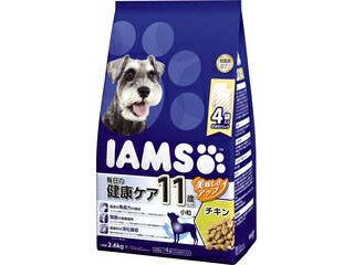 11歳以上の全てのシニア犬の健康な生活のために最適な製品設計。ワンちゃんが大好きなチキンを使用。原材料：肉類(チキンミール、家禽ミール)、とうもろこし、小麦、動物性油脂、乾燥ビートパルプ、家禽エキス、植物性タンパク、フラクトオリゴ糖、乾燥卵...
