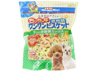 お口が小さく、噛む力が弱い超小型犬にうれしい！食べやすいサイズと健康維持に役立つビスケットです。・善玉菌の代表である乳酸菌と、その栄養となって増殖を 助けるオリゴ糖、水分を吸収してふくらみ、便を押し出す食物繊維を配合。おなかの健康維持をサポ...