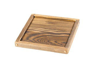 敷板（縁付）15角 M40-413　外寸：150×150×H15mm　内寸：130×130mm2950200　