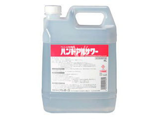 有効成分：エタノール（80％）その他成分：グリセリン酸脂肪エステル、乳酸ナトリウム◆食品添加物配合のアルコール手指消毒剤。食品、飲食関係にピッタリです。6619110　
