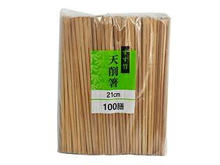 たっぷり100膳入りの割り箸。割箸には防カビ（OPP、TBZ、DP、イマザリル等）および塩素系漂白剤は使用しておりませんので安心してご使用ください。竹はカビが発生しやすいので湿気の少ないところで保管してください。 商品情報 長さ21cm材質...