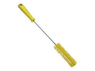●チューブや容器の内面、器具の細かい隙間の洗浄に最適。●材質：芯部／ステンレス　ブリップ部／ポリプロピレン　毛／PBT●耐熱温度：130℃ 商品情報 ブラシサイズ(mm)40×150全長(mm)500 KTR3302　