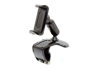 HUDCLIP-BKクリップ式マウンターを、運転席のメーターフードに挟み込んで設置するスマートフォンホルダーです。メーター近くに設置することで、大きく視線を動かすことなくスマートフォンの情報を素早く確認でき、ヘッドアップ・ディスプレイのよう...