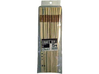 お買い得10本セット。目地や隅・角など細部の塗装に便利。 商品情報 商品サイズ95×315×15(mm)重量90g材質山羊毛生産国中国 #17560　